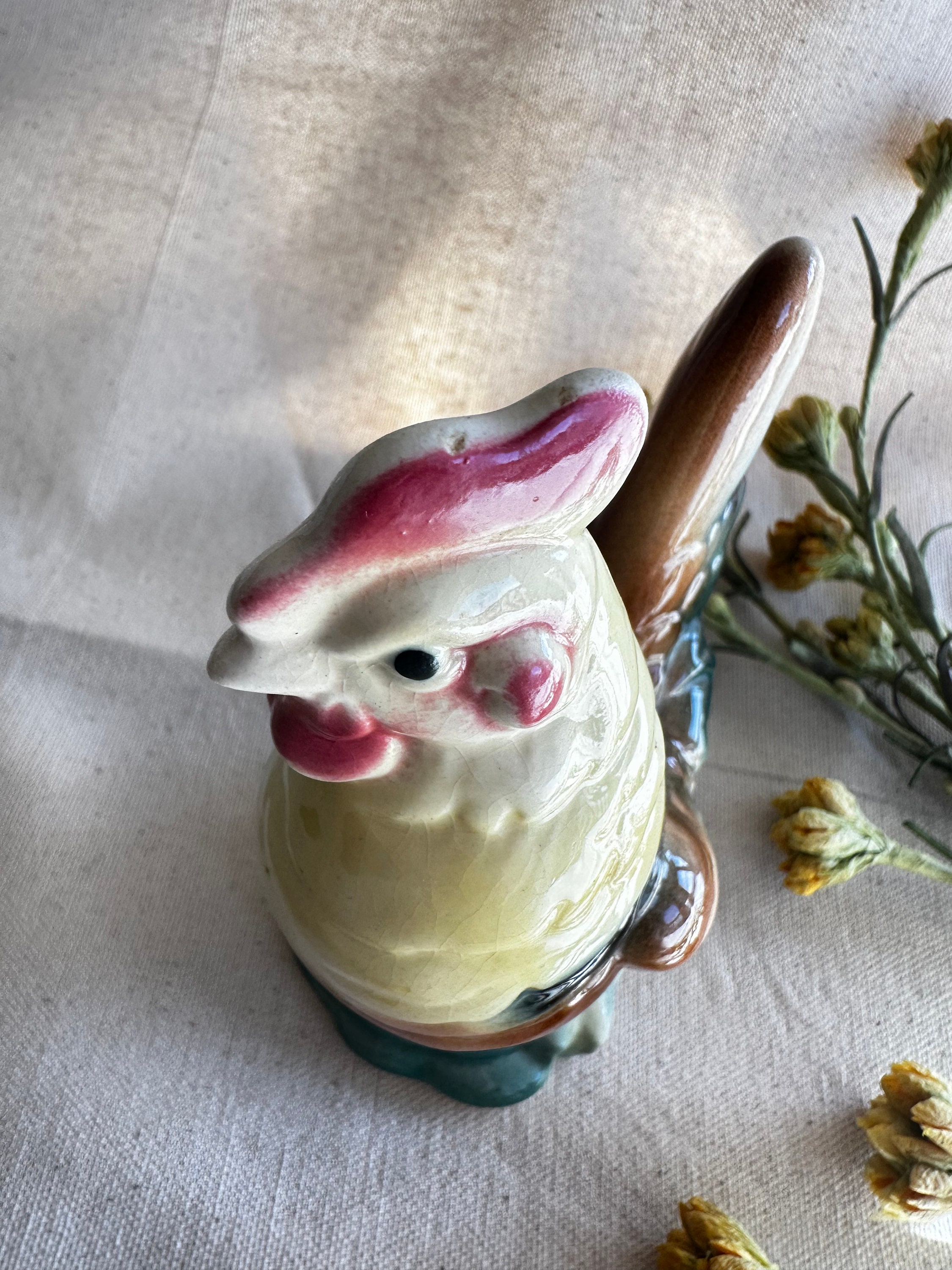 Royal Copley Rooster-chicken-6 Tall Figurine-multicolor-farmhouse Decor ...