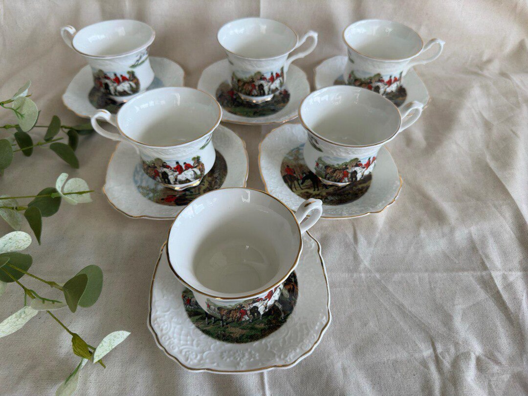 Vintage 12 Piece Set Crown Dorset Fine Bone China Staffordshire England ...