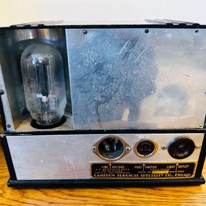Retro Art Deco Cameron Cauterizing Machine } Antique Surgical Cautery ...