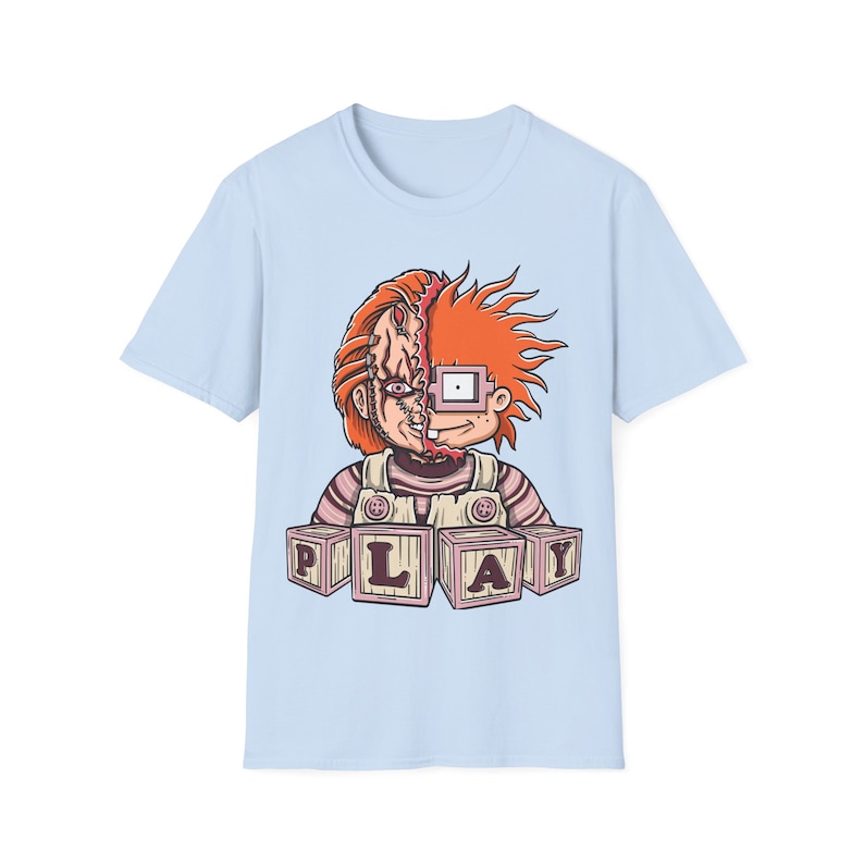 Chucky Child's Play Rugrats T-shirt, Let's Play a Game, Halloween Shirt ...