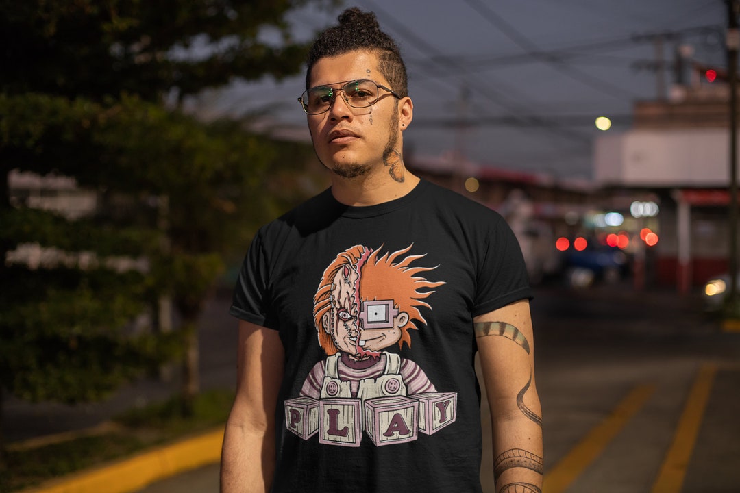 Chucky Child's Play Rugrats T-shirt, Let's Play a Game, Halloween Shirt ...