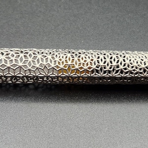 The Aether - Titanium 3D Printed Lattice Click Pen - Etsy