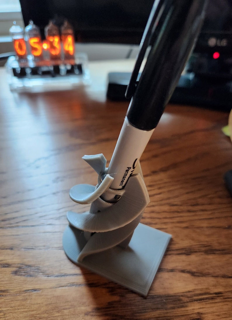 Quad Helix 3D Printed Pen Holder - Etsy