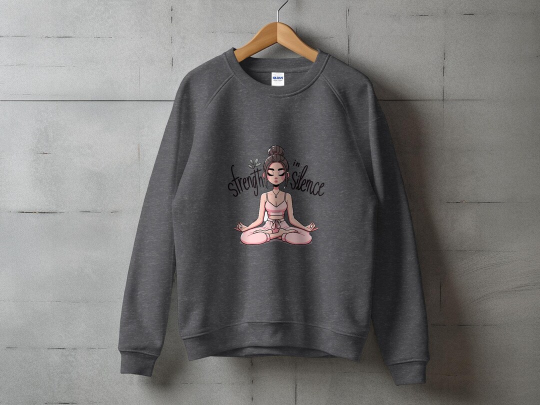Strenght in Silence Meditation Shirt Yoga Lover Shirt - Etsy