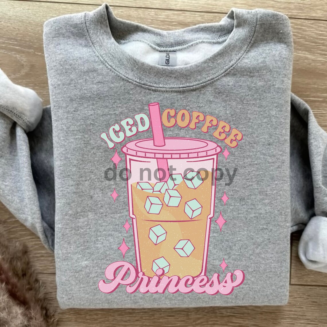 Iced Coffee Princess Png/cute Iced Coffee Sublimation/iced Coffee Png ...