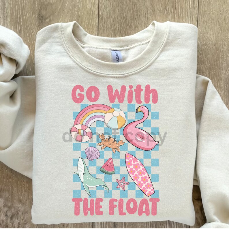 Go With the Float Png, Floaty Png, Digital Download, Sublimation Design ...