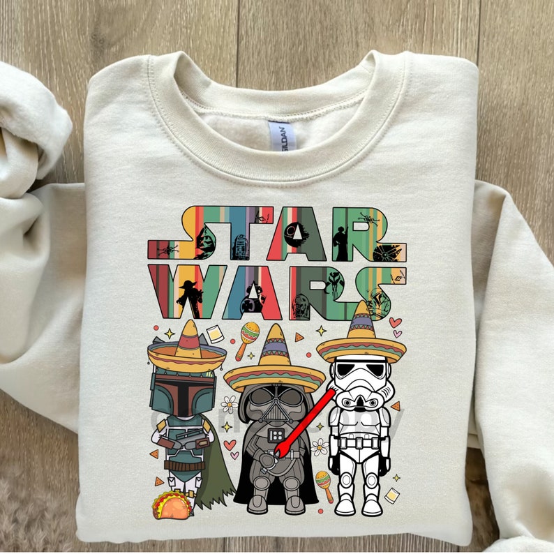 Star Wars PNG Darth Vader Stormtrooper Custom Cinco De Mayo PNG, Happy ...