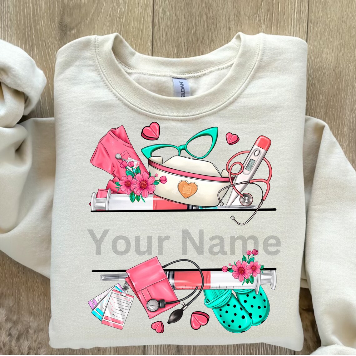 Personalized Nurse Png Sublimation Design Download, Nurse Png, Nursing ...