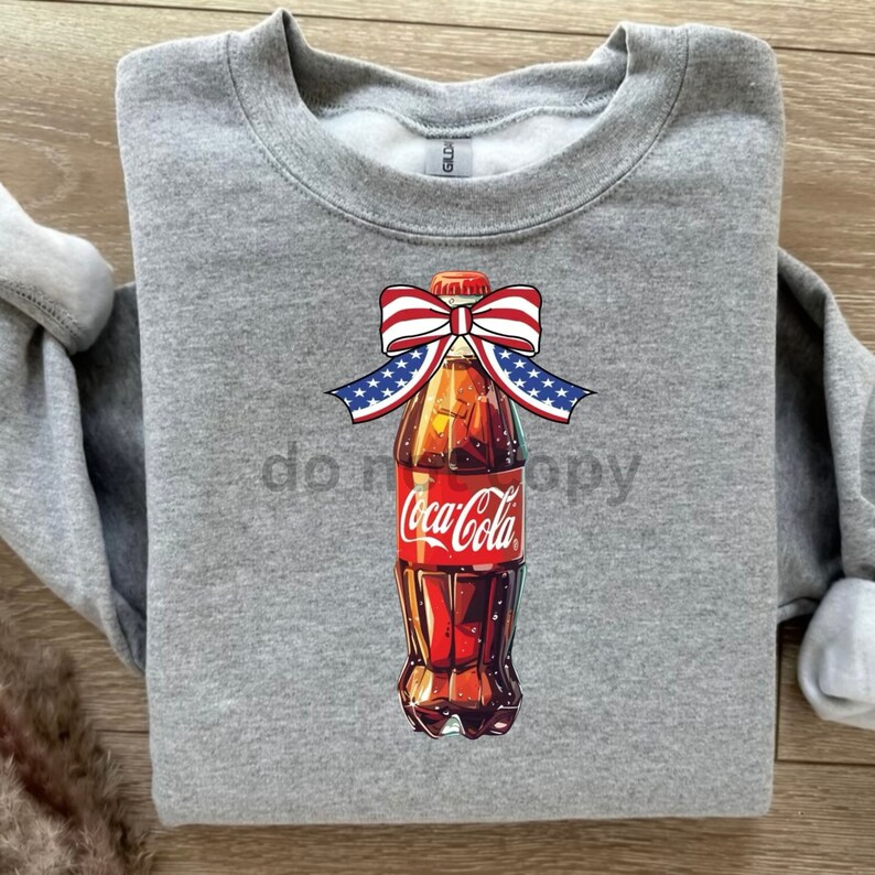 Coca Cola USA Bow PNG, 4th of July PNG, Coca Cola Png, Digital Download ...