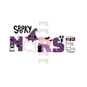 Spooky Nurse PNG, Nurse, Halloween PNG, Nurse Png, Digital Download ...