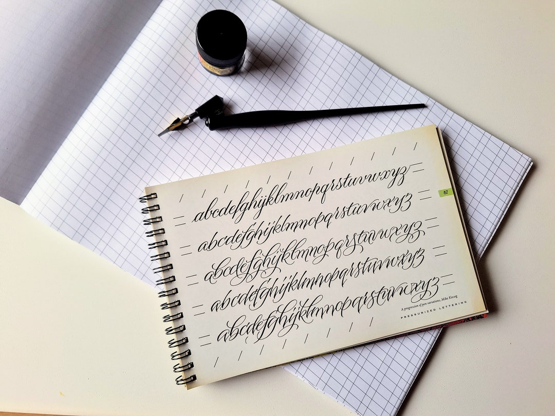 Speedball Complete Calligraphy Kit Made in Canada, A4 Writing Pad ...