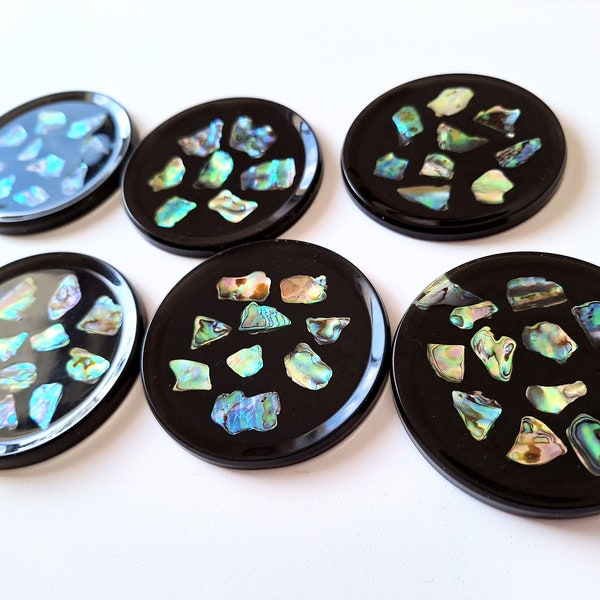 Seashell Coasters - Etsy