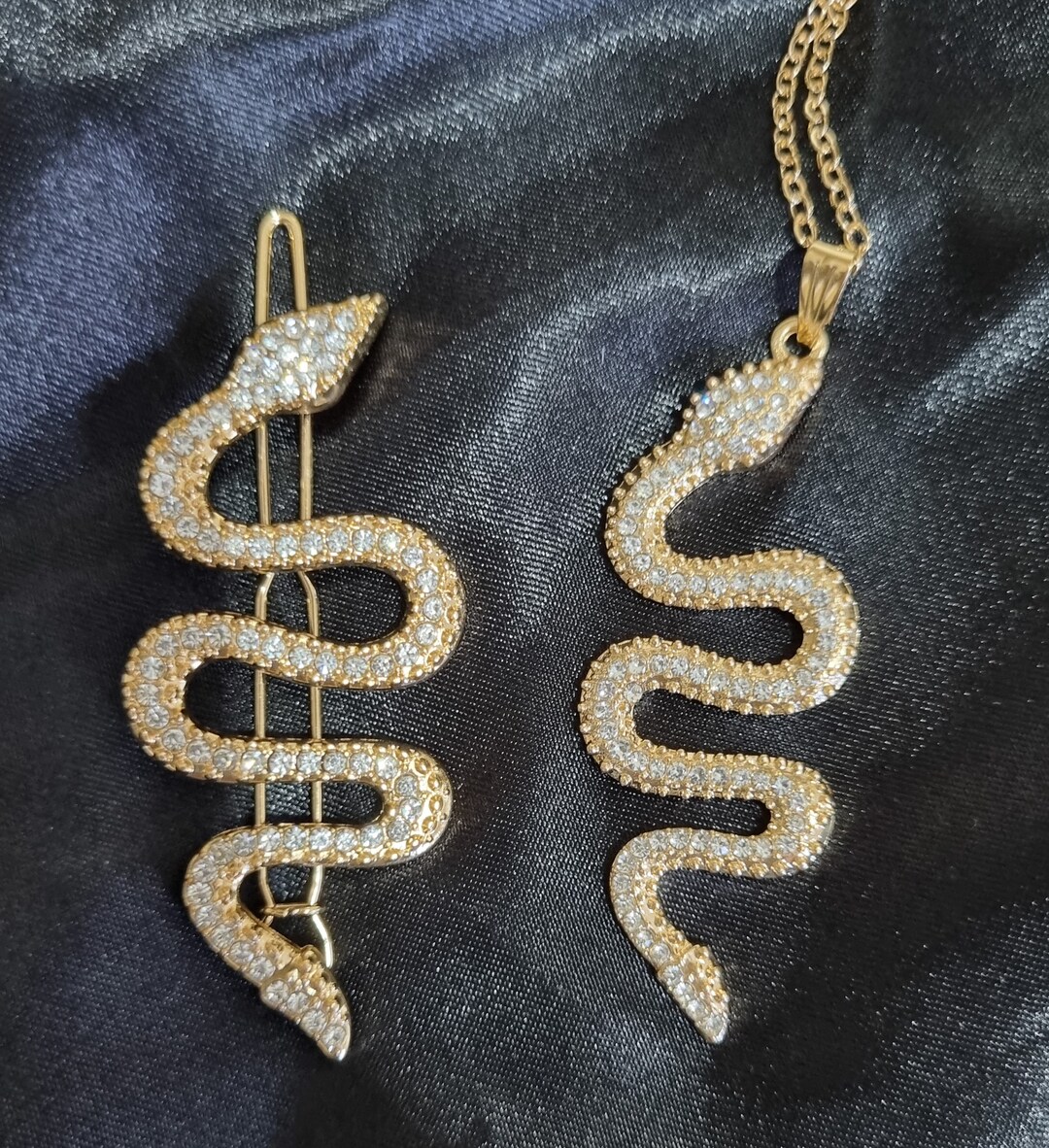 Reputation ERA Taylor Swift LWYMMD Diamond Snake Hair Clip and or ...