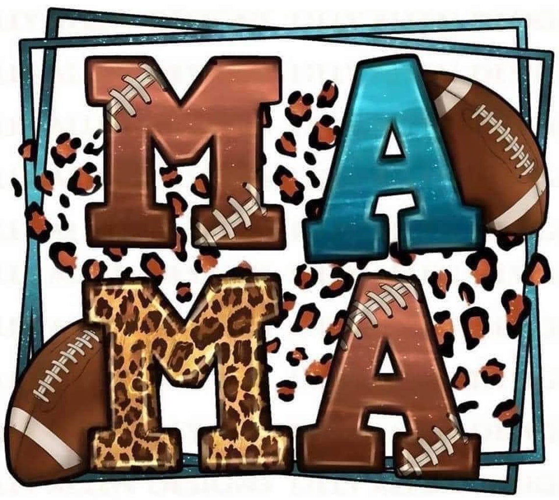 Football Sublimation Prints Ready to Press - Etsy