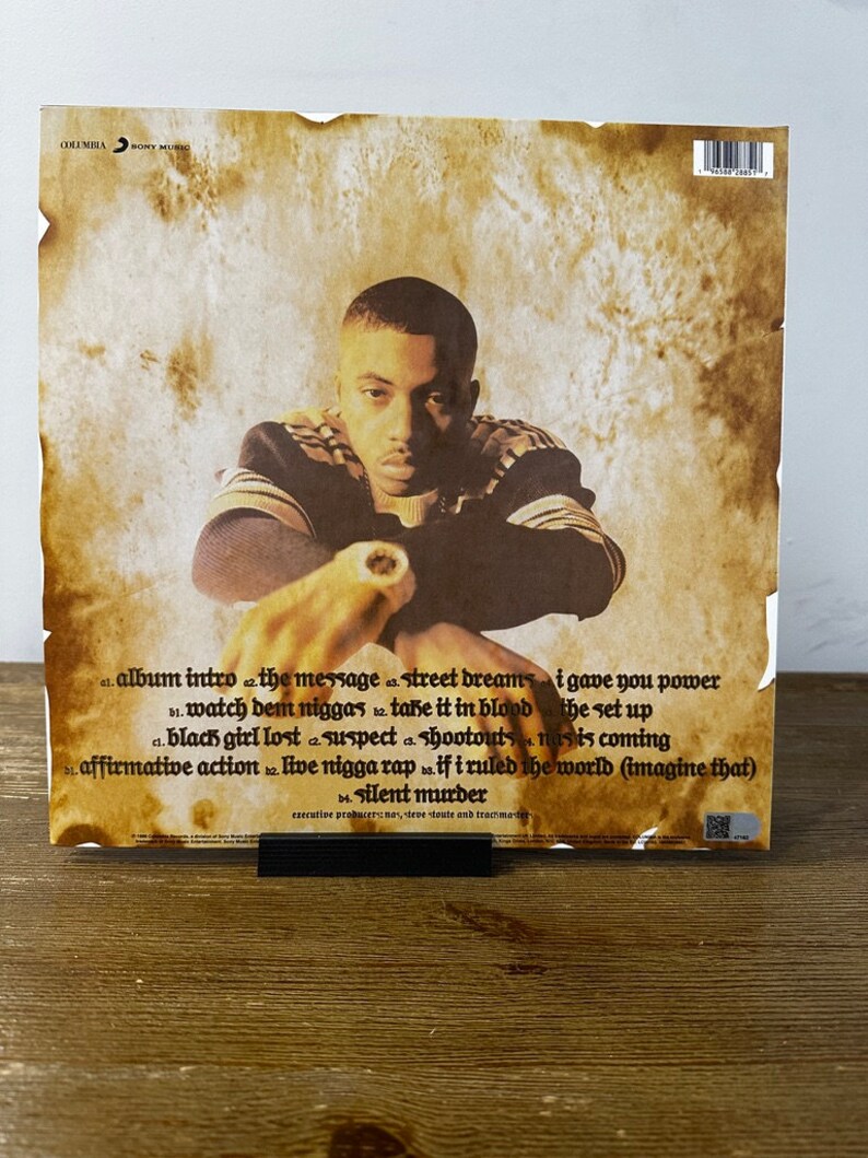 Nas It Was Written, Nas Vinyl, Nas Fan Gift, Signed Vinyl Record ...