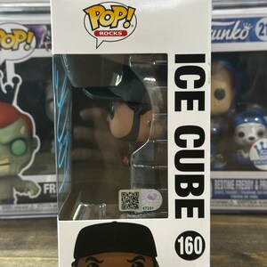 Funko Pop NWA Rap Icon ICE CUBE 160 Signed by Ice Cube Super Rare Free ...