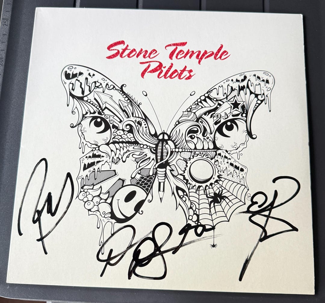 Signed Stone Temple Pilots Vinyl Record – Authenticated Autograph - Etsy