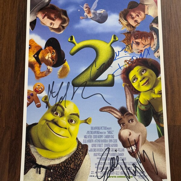 Shrek Movie Poster - Etsy