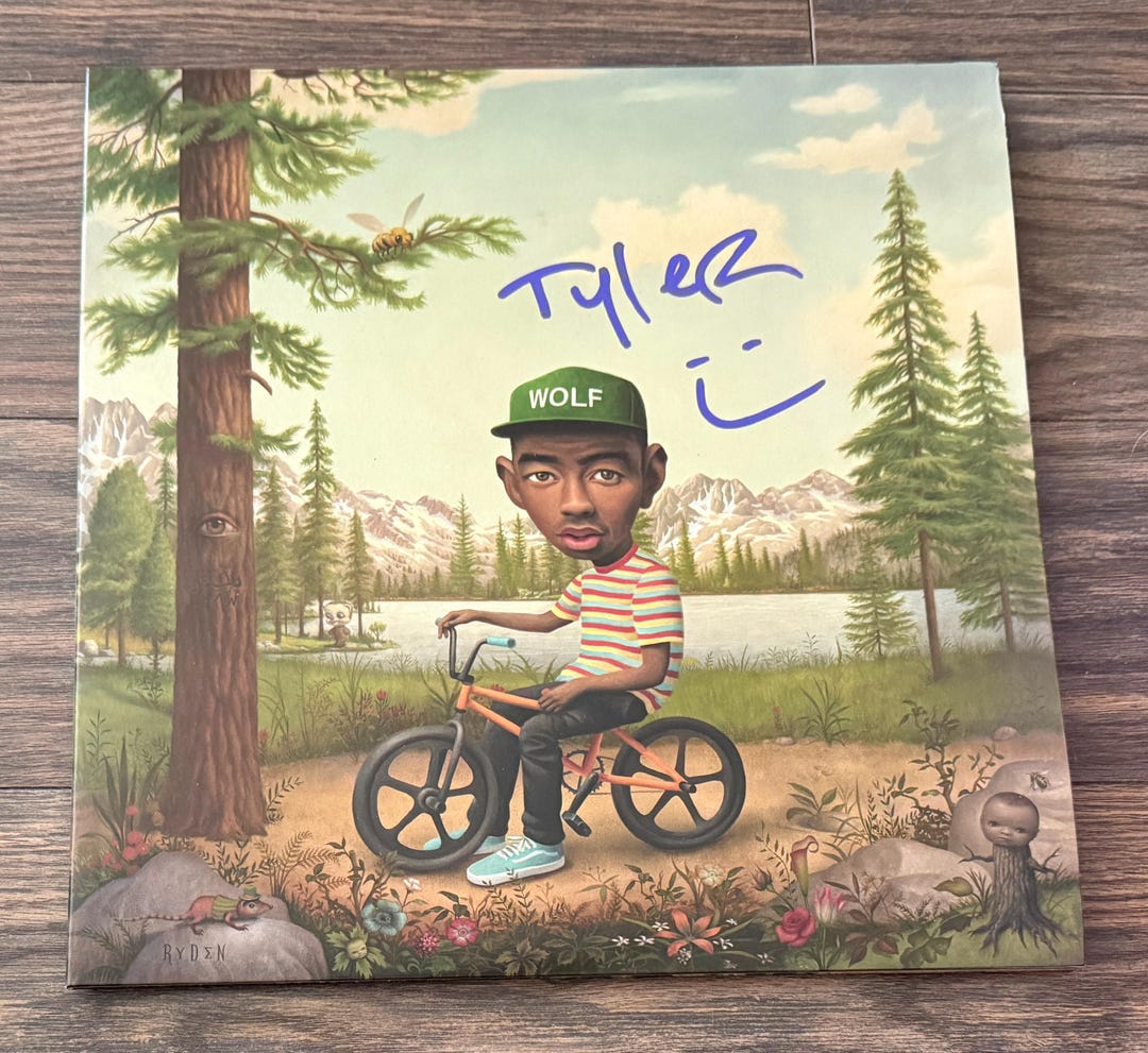 Tyler the Creator WOLF, Tyler the Creator Vinyl, Tyler Fan Gift, Signed ...