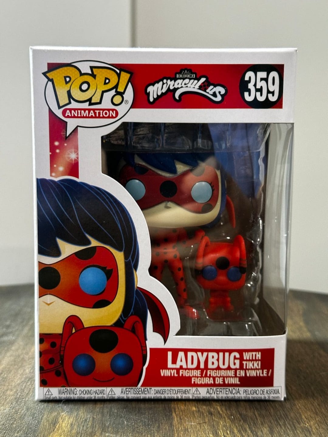 Funko Pop Miraculous Ladybug With Tikki 359 RARE - Etsy