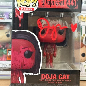 Funko Pop 441 – Doja Cat – Doja Cat Signed - Coa Authenticated - Free ...