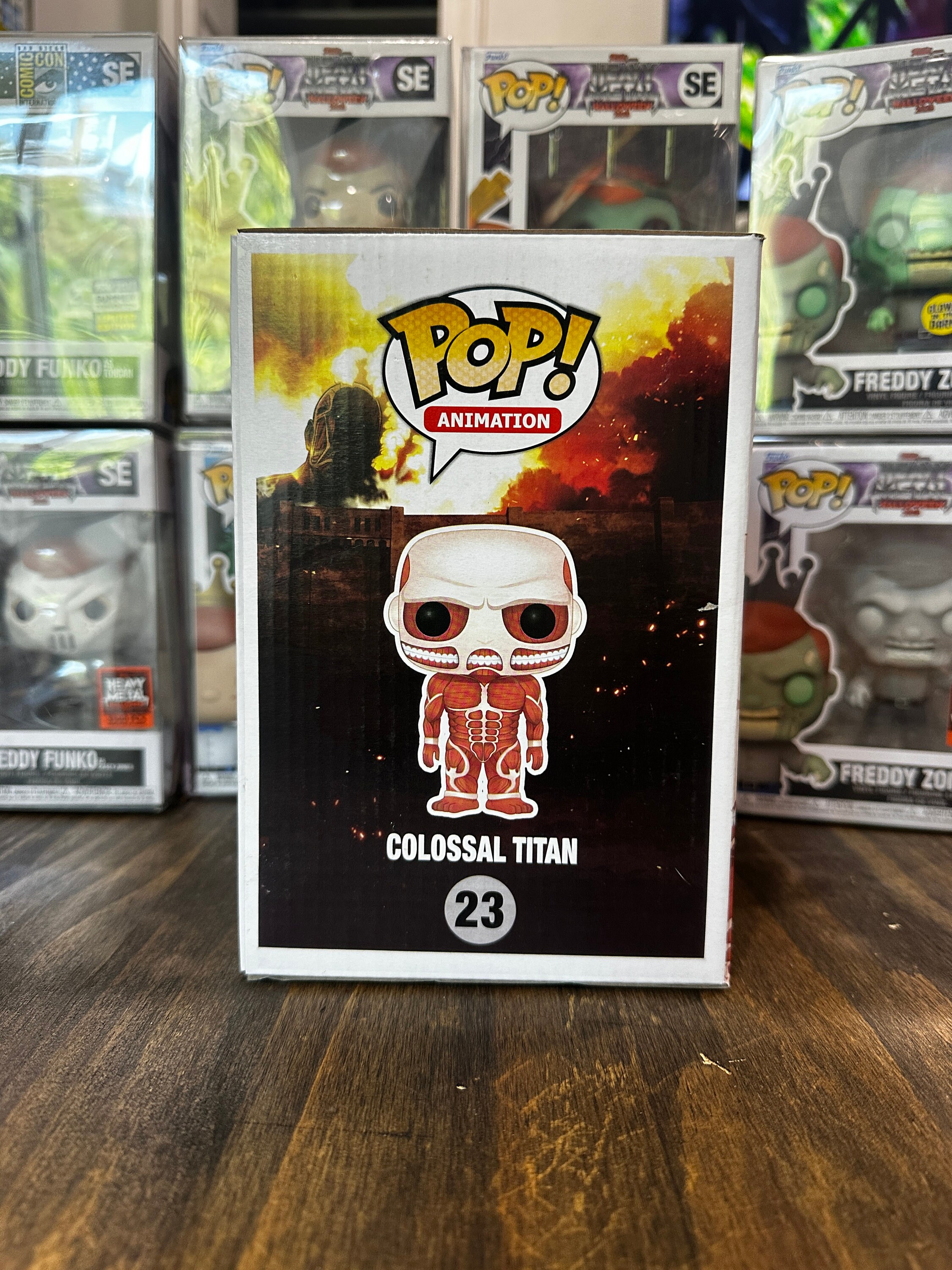 Funko Pop Attack on Titan Colossal Titan 23 Etsy UK