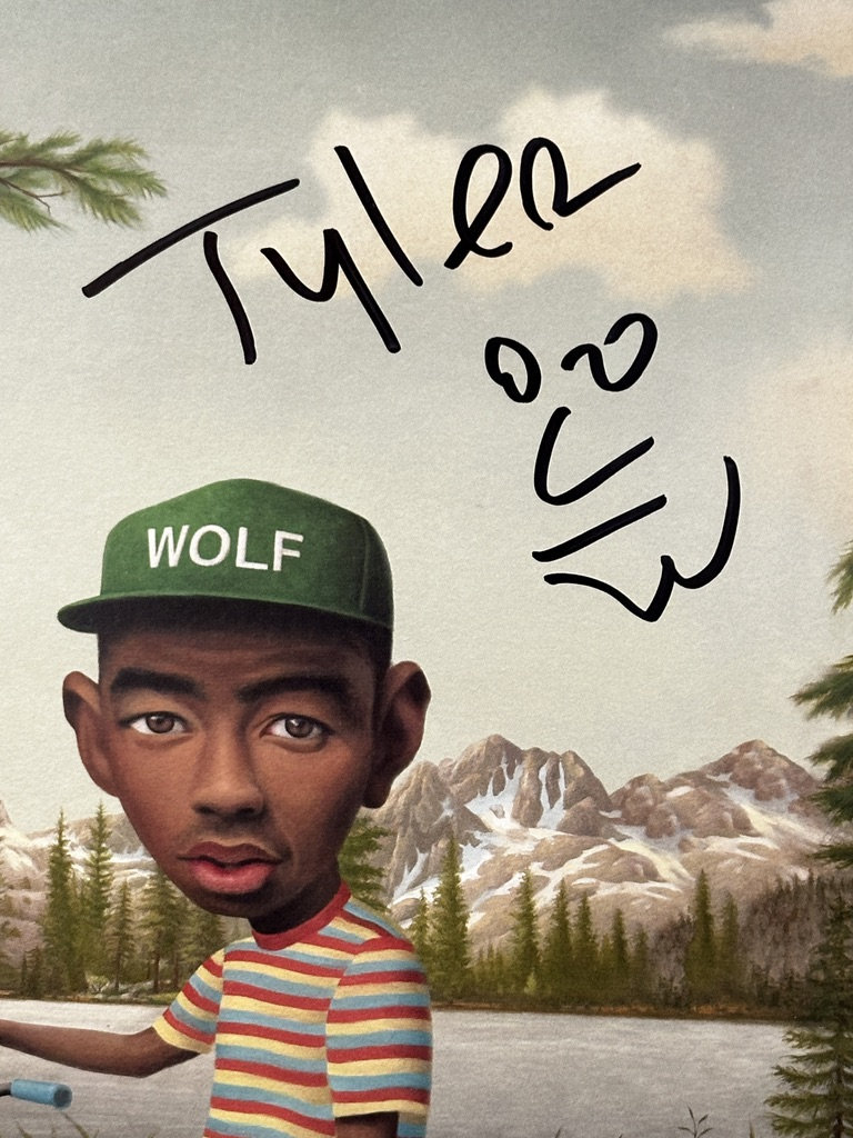 Tyler the Creator WOLF, Tyler the Creator Vinyl, Tyler Fan Gift, Signed ...