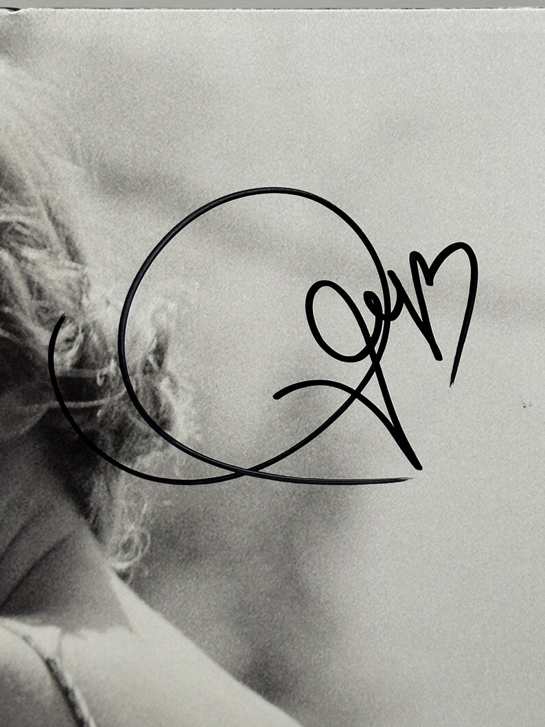 Taylor Swift Folklore, Taylor Swift Vinyl, Taylor Swift Gift, Signed Vinyl, Autographed Record ...