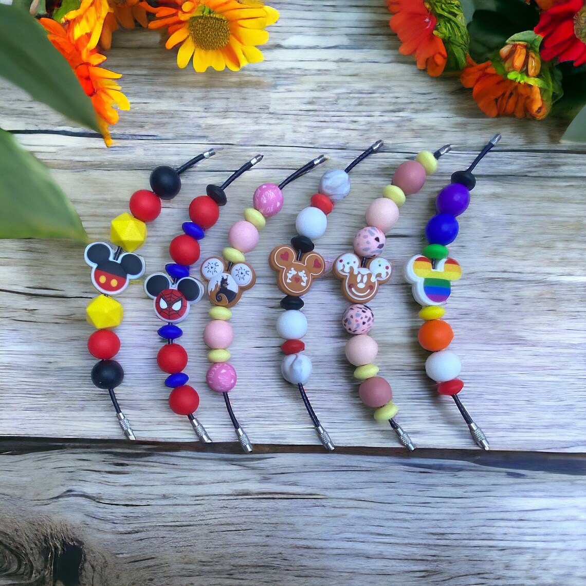 Silicone Beaded Cup Charm: Tumbler Handle Accessory - Etsy