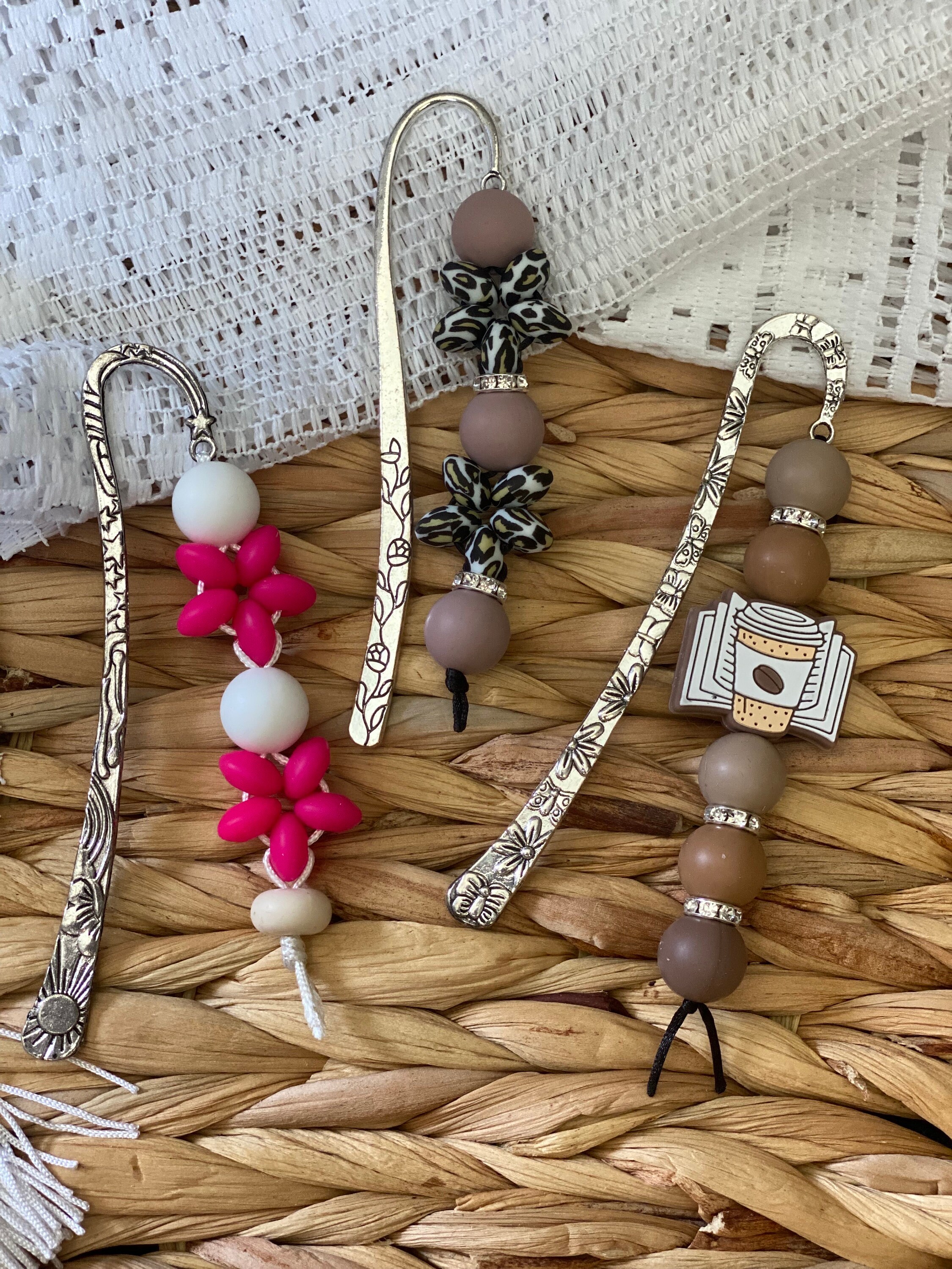 Beaded Bookmarks Book Accessories Cute Accessories Book Lover Gift for ...