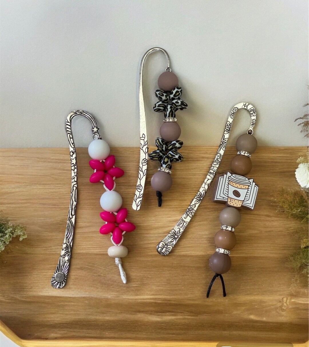 Beaded Bookmarks | Book Accessories | Cute Accessories | Book Lover ...