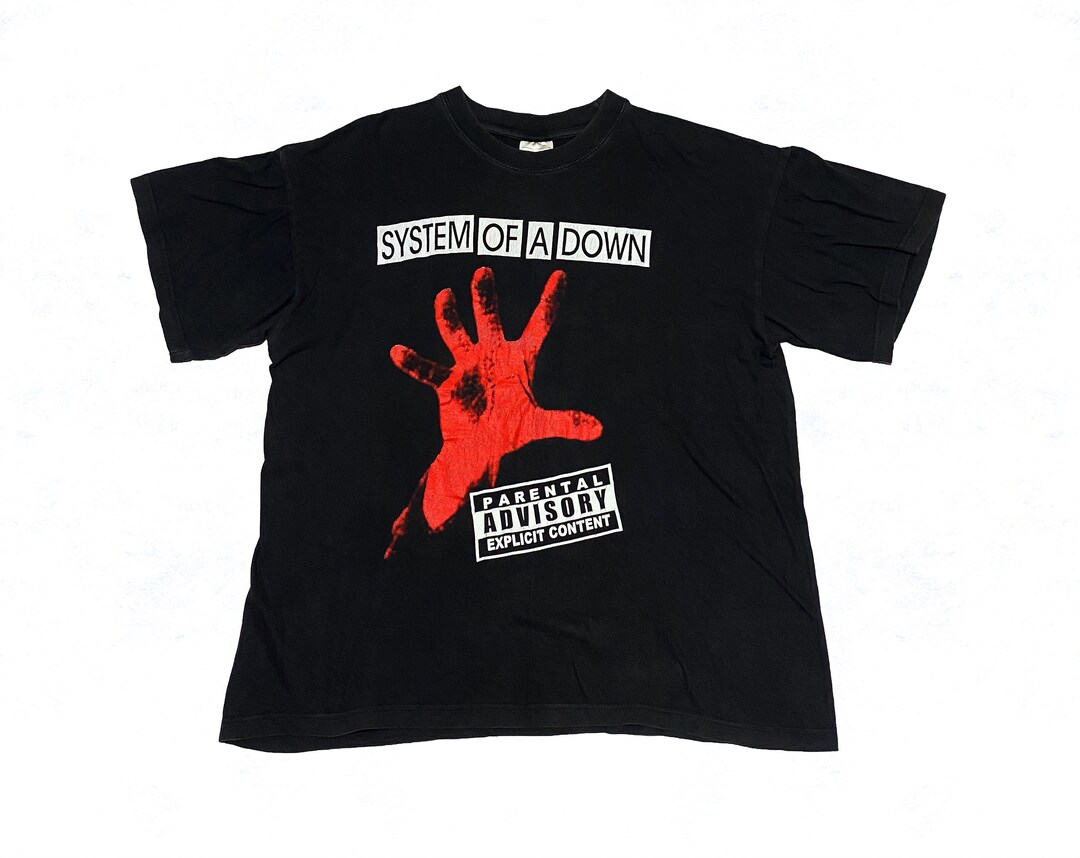 Vtg System of a Down Shirt Rare 1998 fck the System SOAD T-shirt XL - Etsy