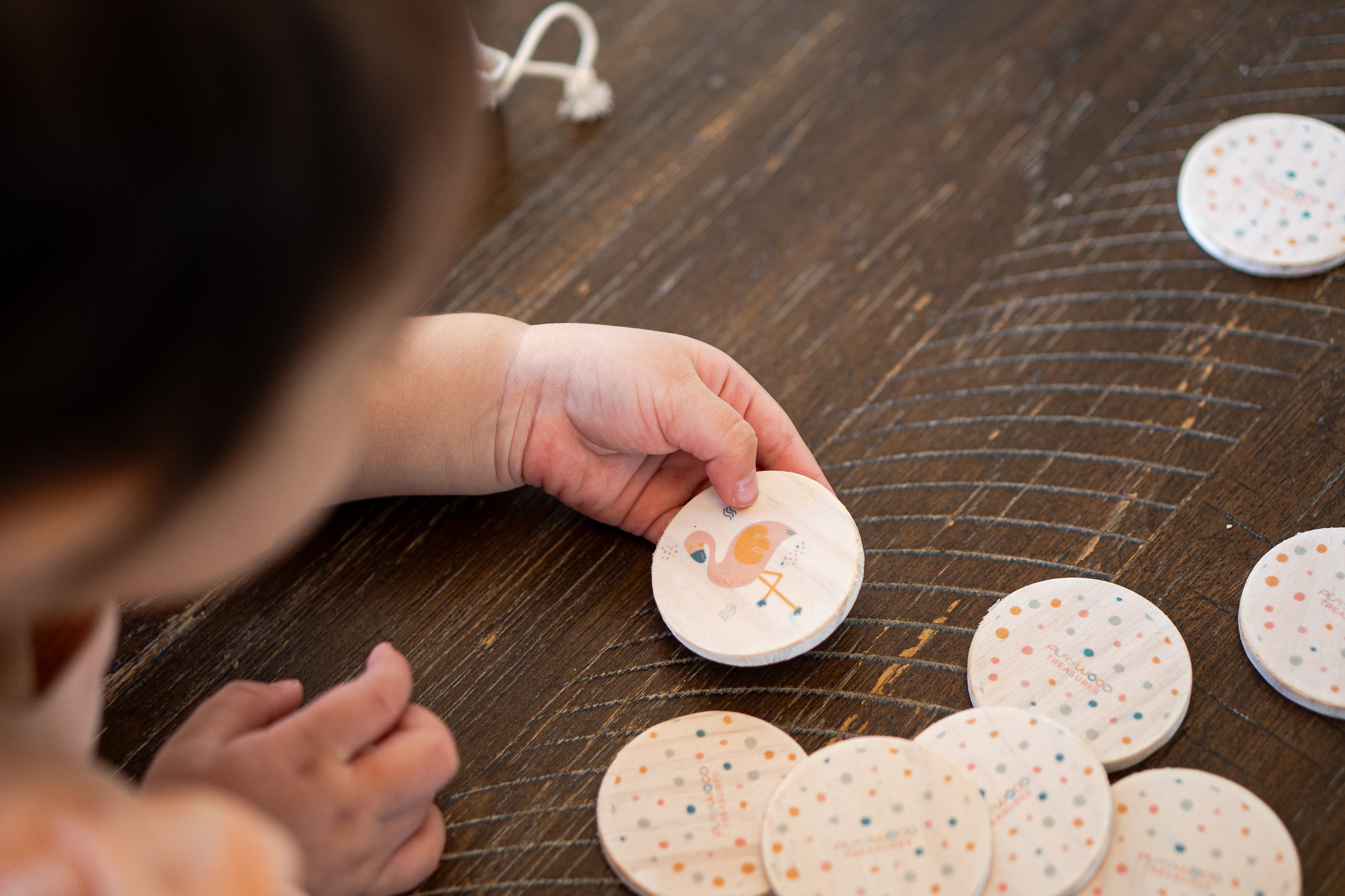 Painted Kids' Zoo Animal Memory Matching Game, Montessori Learning ...
