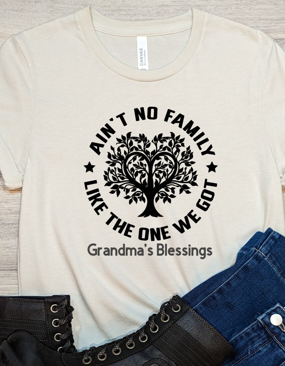 Personalized Family Tree Shirt, Gift for Grandma, Special Gift for Mom ...