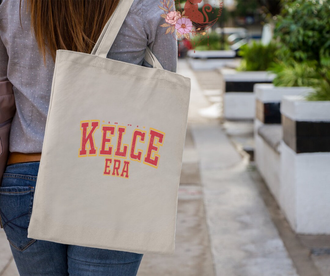 Kelce Era Swiftie Tote Bag High Quality Canvas Shoulder - Etsy