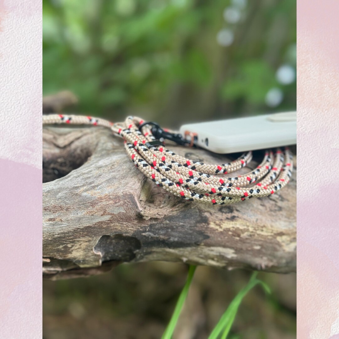 Mobile Phone Chain to Hang Around Your Neck, Rope Adjustable With ...