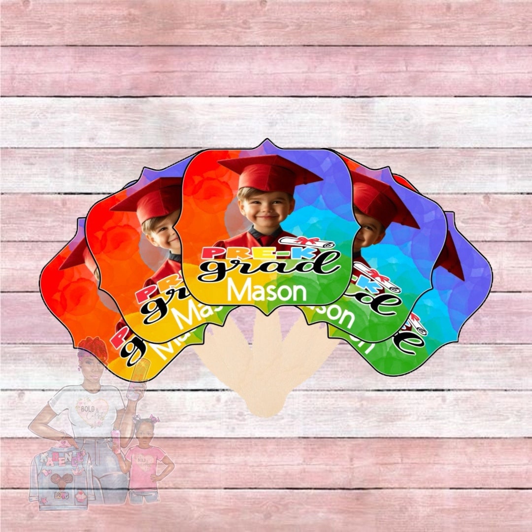 Graduation Fans / Graduation Favors / Graduation Head / Grad Fans / Pre ...