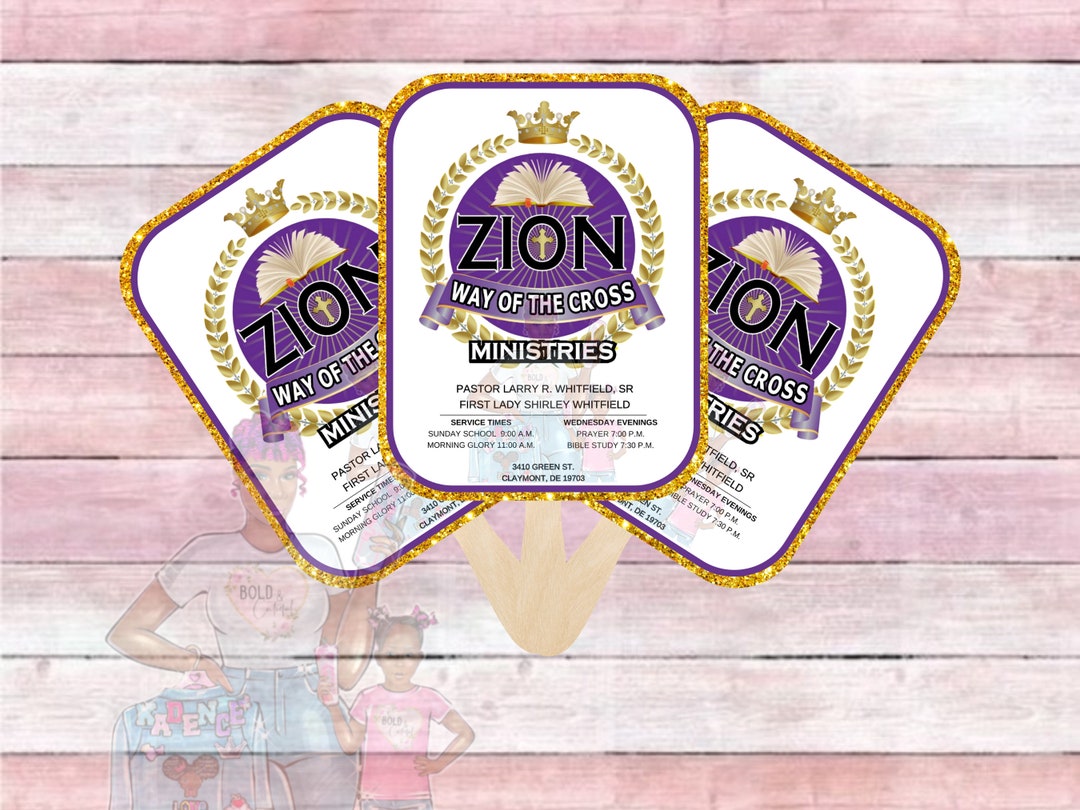 Church Fans / Praise Fan / Church Favors / PRINTED Fans / Personalized ...