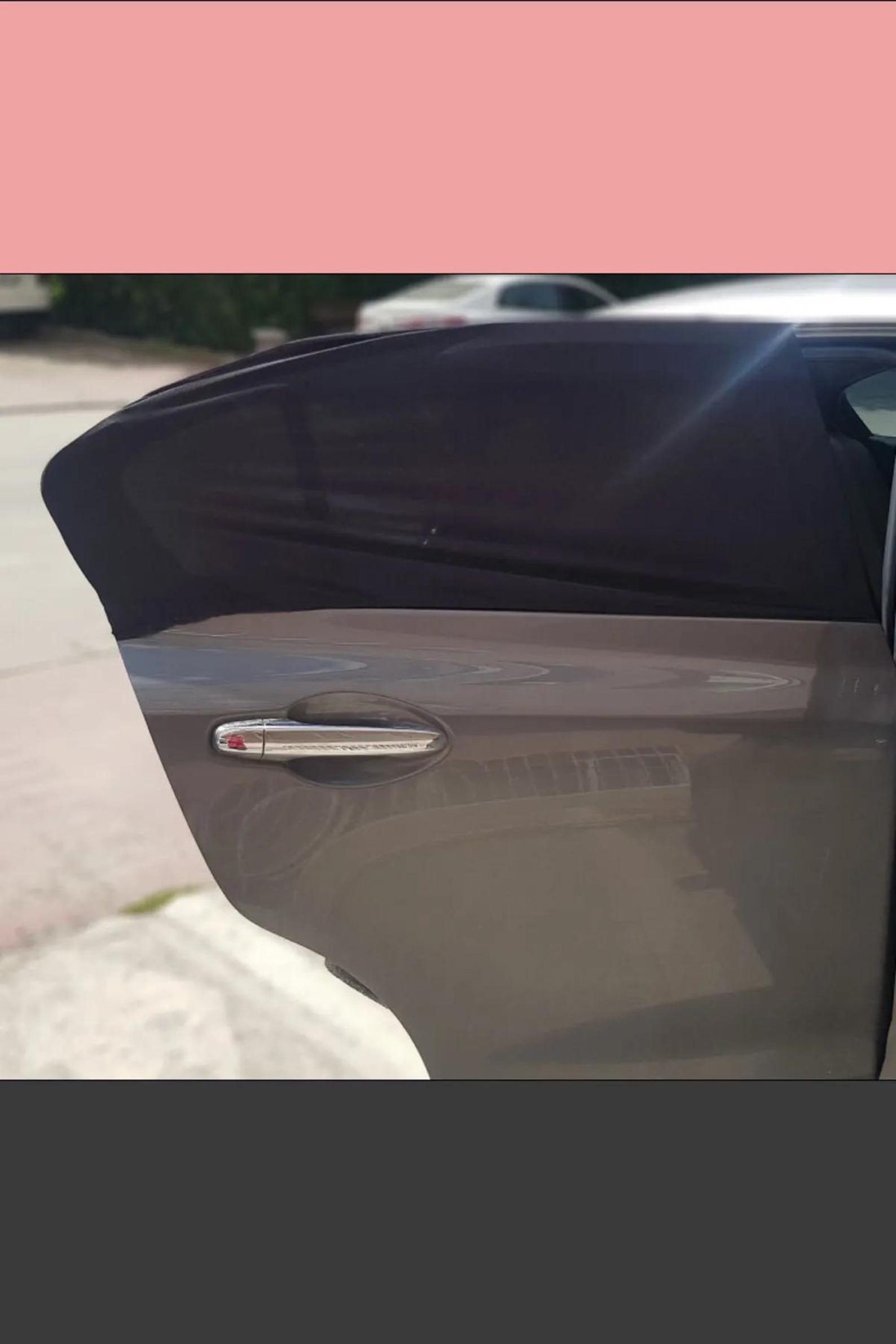 Car Side Window Sunshade | Removable Glass Curtain for Sun & Heat ...