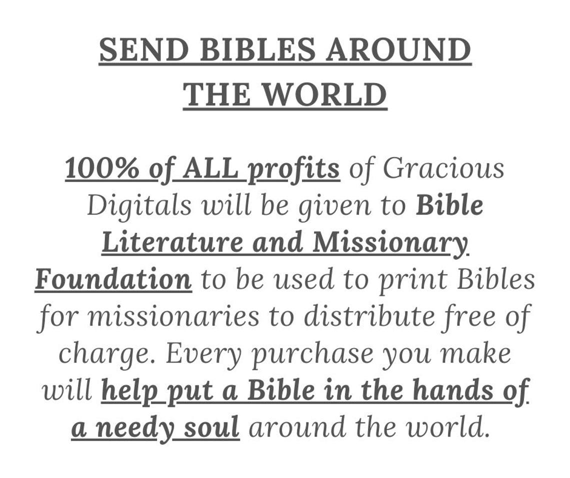 12 Month Scripture Writing Plan, "more Like Our Lord in 2024" - Etsy