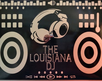 DJ Astronaut LAPTOP Skin Decal Sticker, Cool Astronaut DJ in Space ...