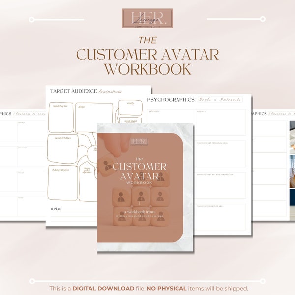 Customer Avatar Template - Etsy