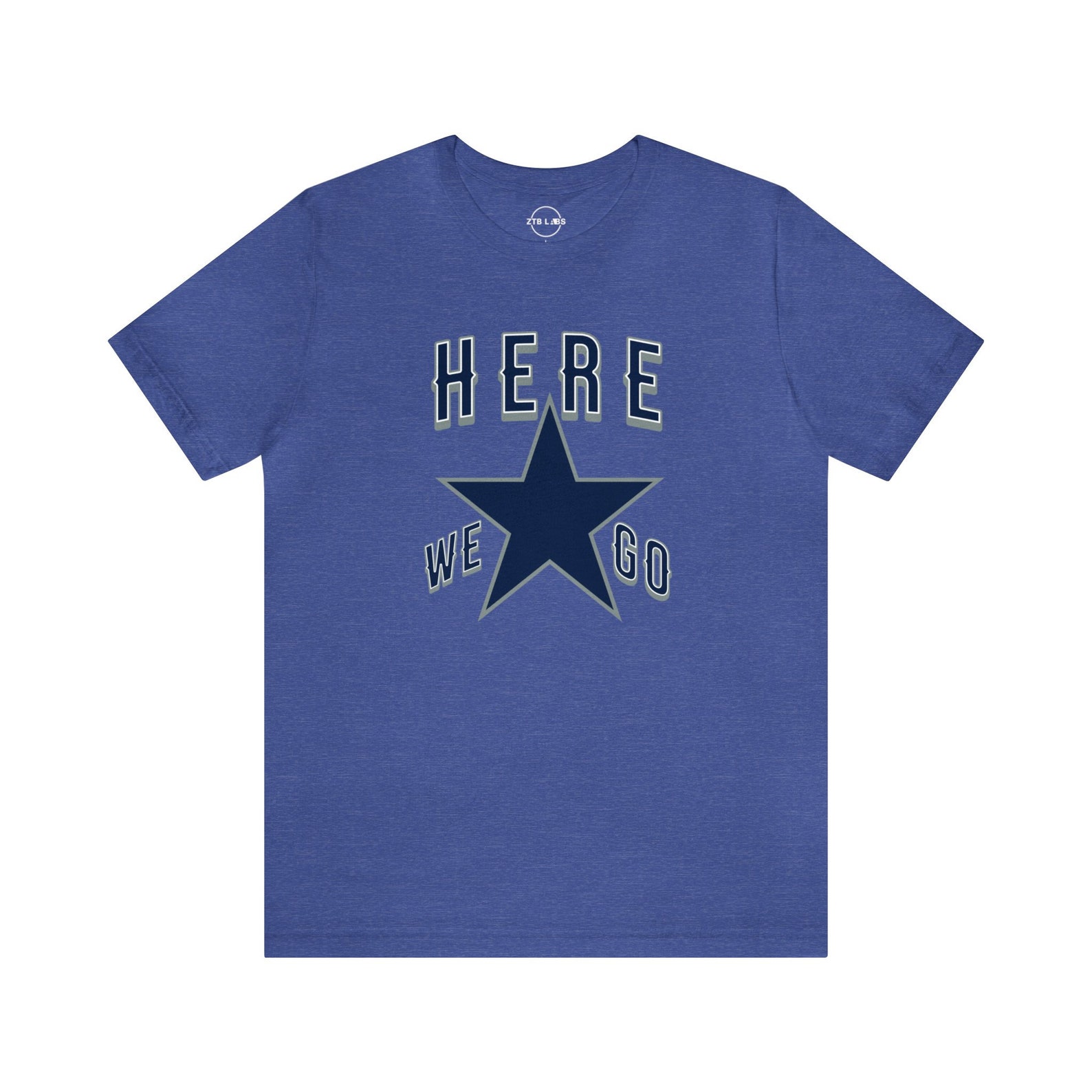 Here We Go Football Shirt, Funny Football T Shirt for Dak Fan, Fan Art ...