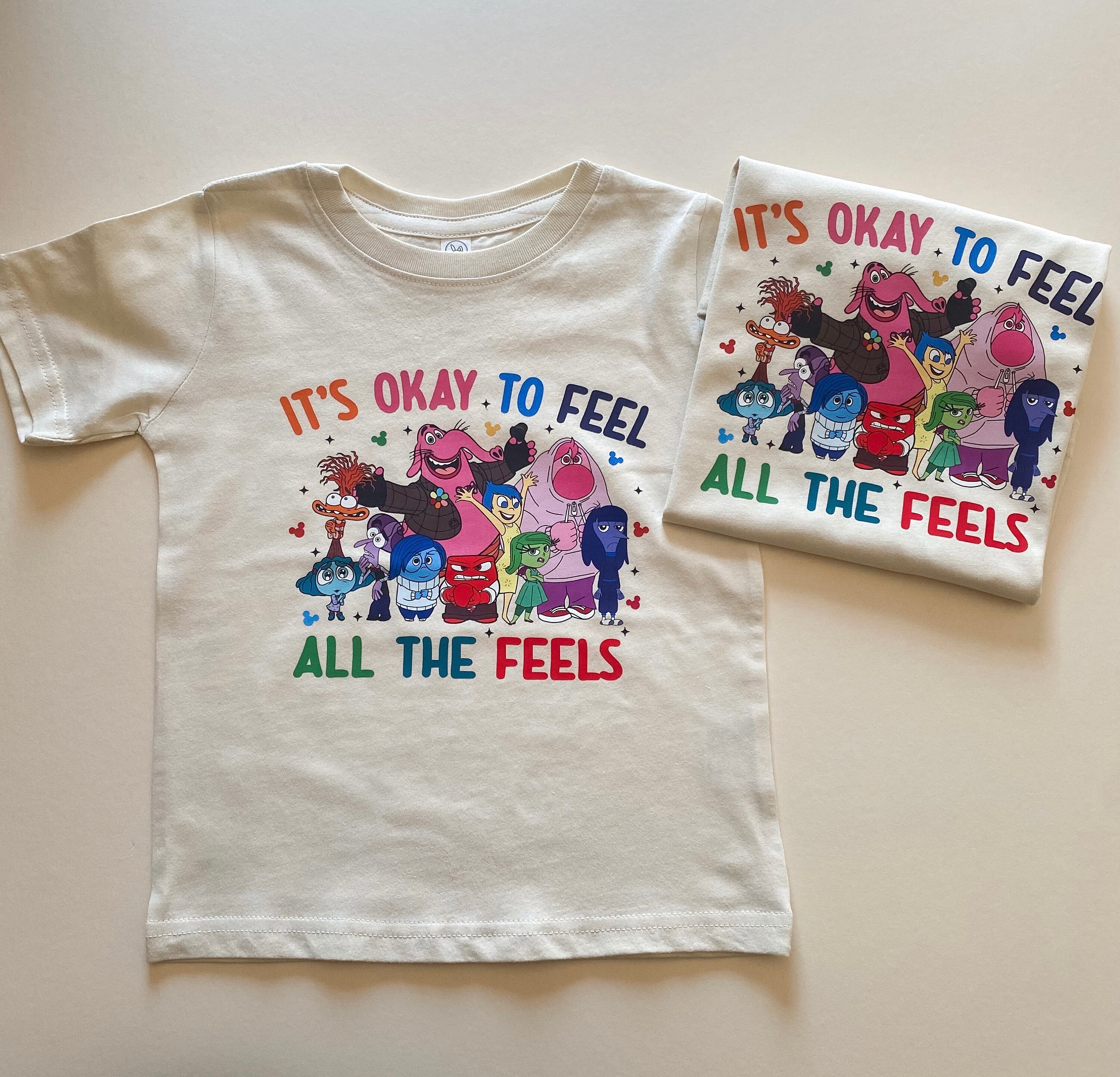 Emotions Shirt Inside Out 2 Kids Shirt Toddler Shirt Inside Out 2 Tee ...