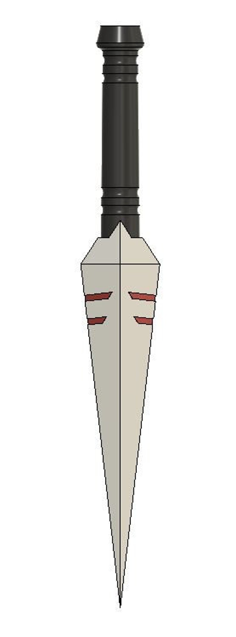 Princess Mononoke Knife for 3D Printing - Etsy