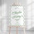 Wavy Border Engagement Party Easel Welcome Sign Template Squiggly ...