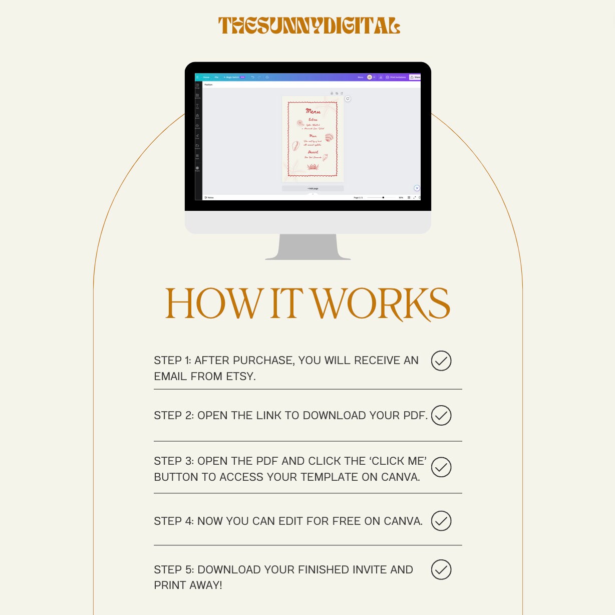 Wavy Border Menu Template Squiggly Border Menu Seafood Wave Menu ...