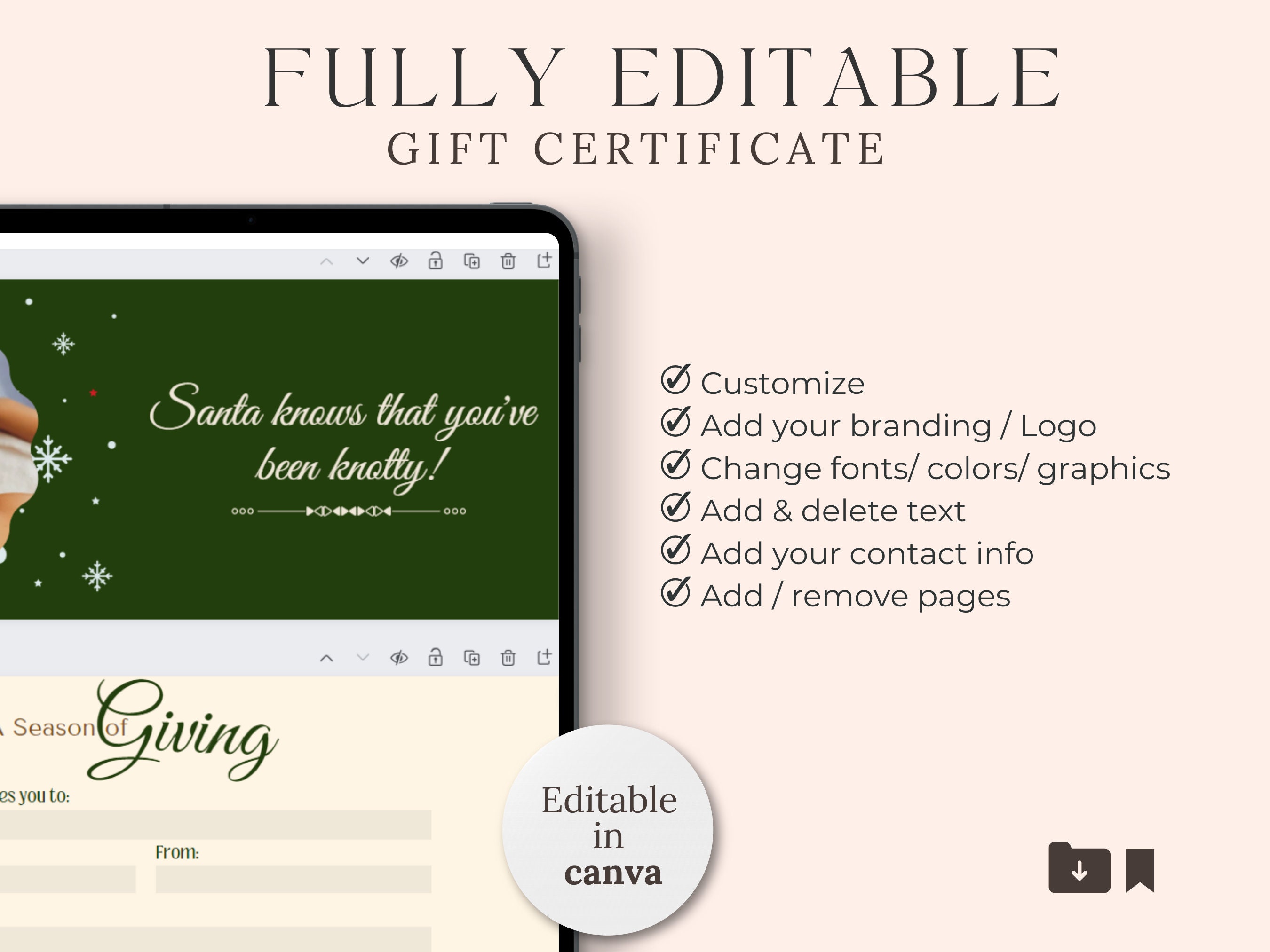 Editable Massage T Certificate Massage Printable T Card Spa Massage T Voucher Instant