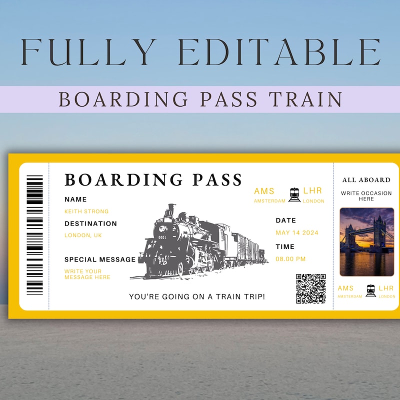 Golden Ticket Template - Etsy