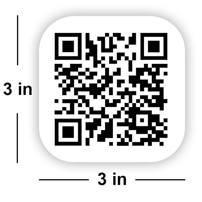 Rick Roll Sticker QR Code Prank Funny Meme Vinyl Decal Water Bottle ...